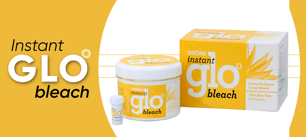 Glowing Skin in Minutes: The Instant Glo Bleach Guide – ozoneayurvedics