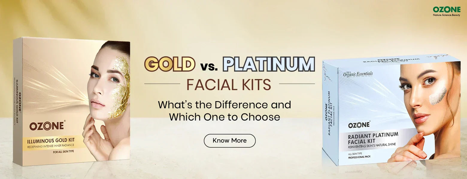 Gold vs. Platinum Facial Kits: What’s the Difference and Which One to ...