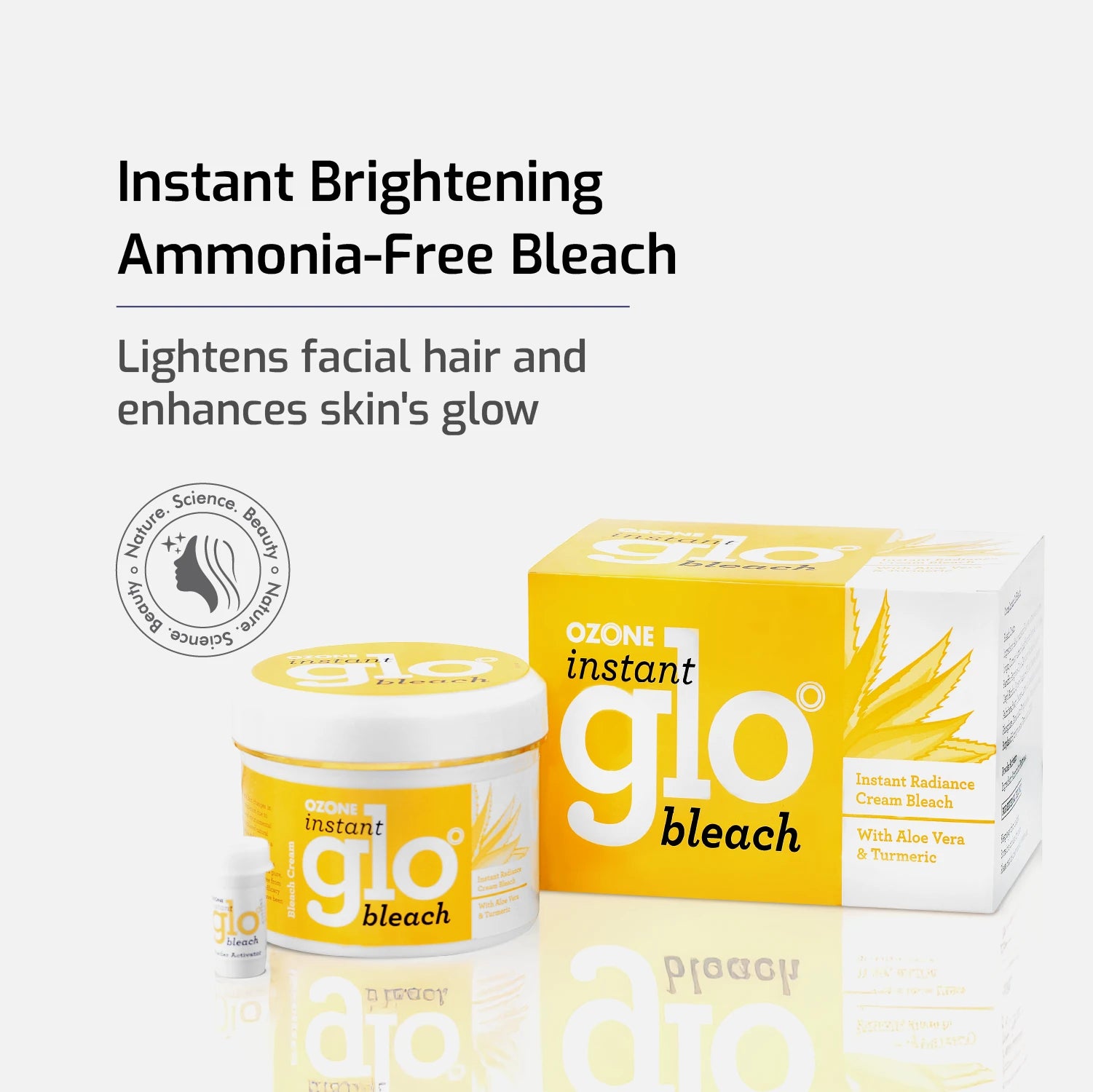 Get The Best Instant Glo Face Bleach Cream – Ozone Ayurvedics