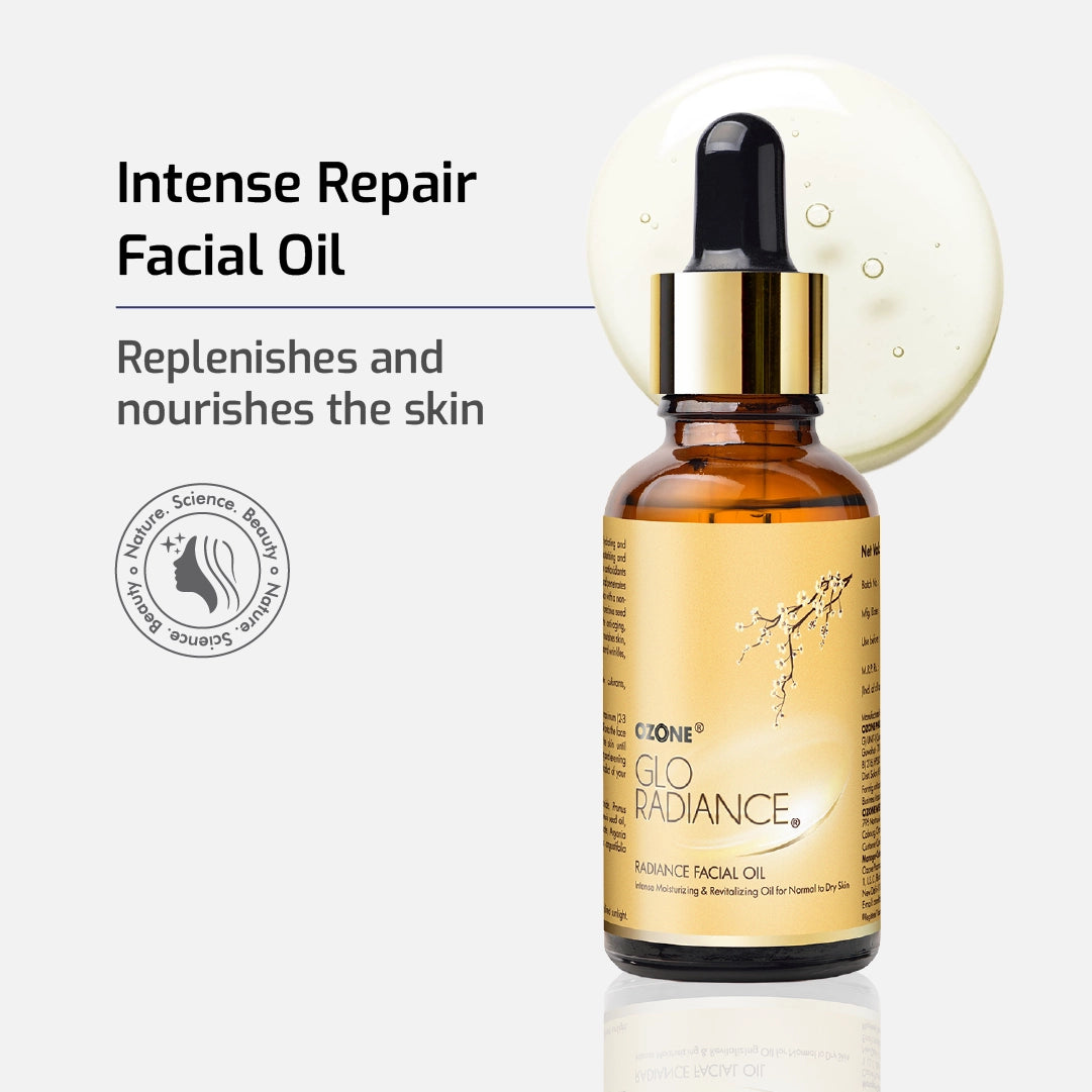 Glo Radiance Facial Oil – Ozone Ayurvedics